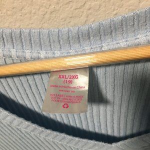 Nobo Smooth | Tops | Nobo Smooth Women Long Sleeve Light Blue Shirt ...